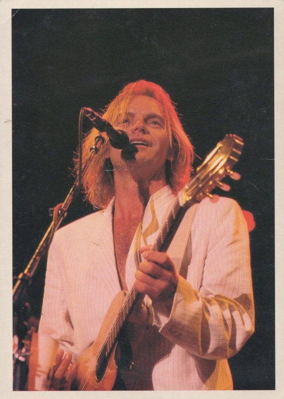 Sting The Police Rare Amsterdam 1990s Postcard | Topics - Business ...