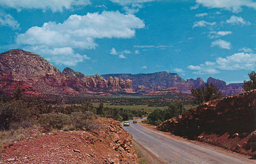 Highway 89A Heading into Oak Creek Canyon AZ, Arizona | United States ...