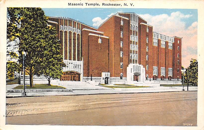 Masonic Temple Rochester, New York USA 1934 | Topics - Buildings ...