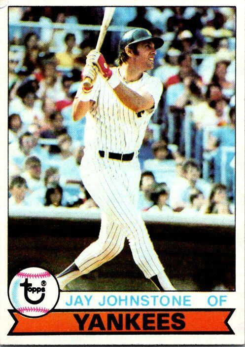 1979 Topps Baseball Card Jay Johnstone New York Yankees | Topics ...
