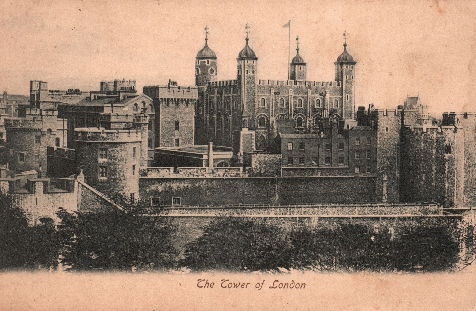 Vintage Postcard 1910's The Historic Tower of London England UK ...