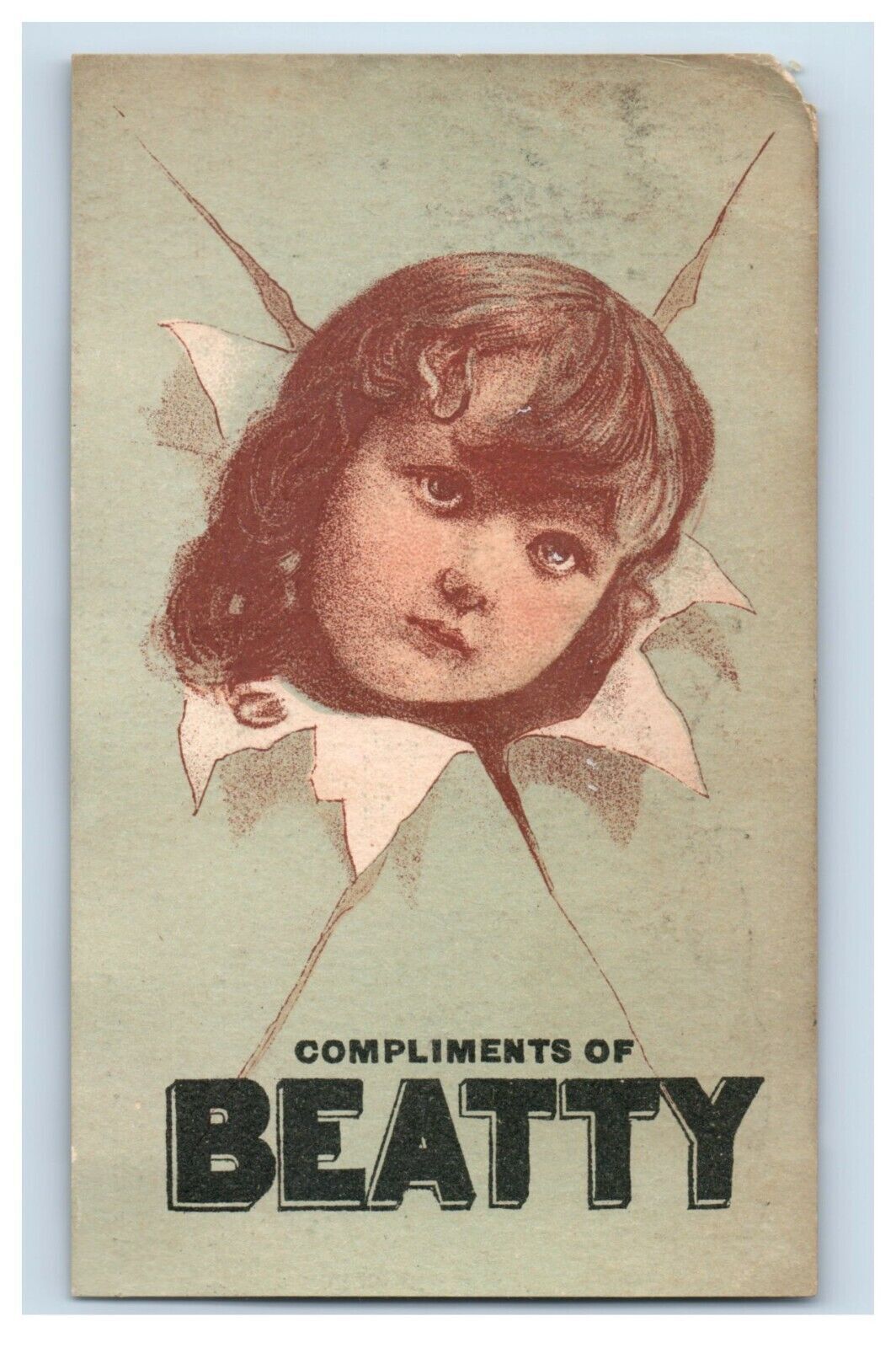 1880s Beatty Beethoven Organs Set Of 4 Fab! P126 | Ephemera - Chromo ...