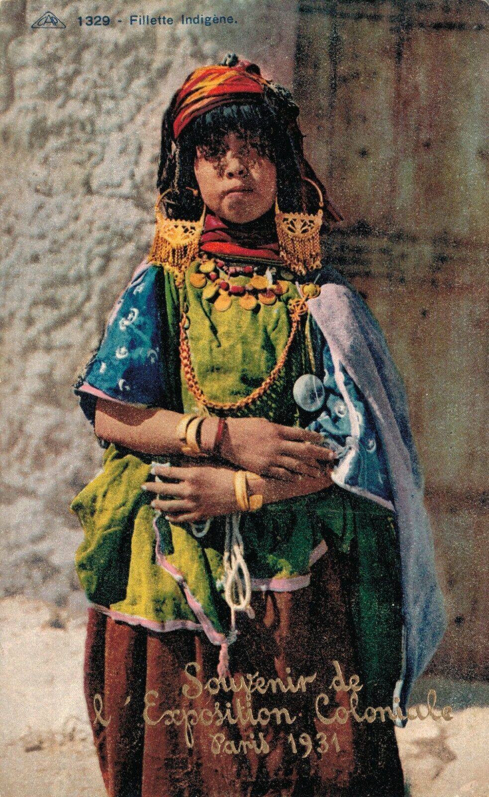 Algeria Native Girl 06.23 | Other / Unsorted, Postcard / HipPostcard