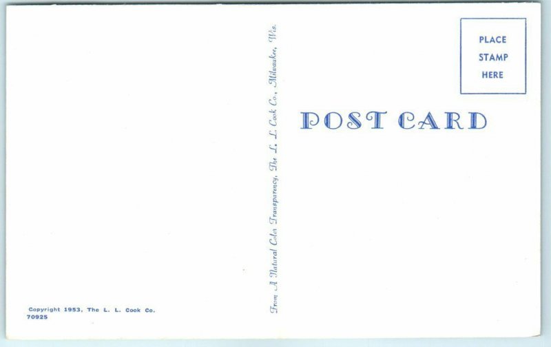 Postcard - Monument of ex-Governor WD Hoard - University of Wisconsin ...