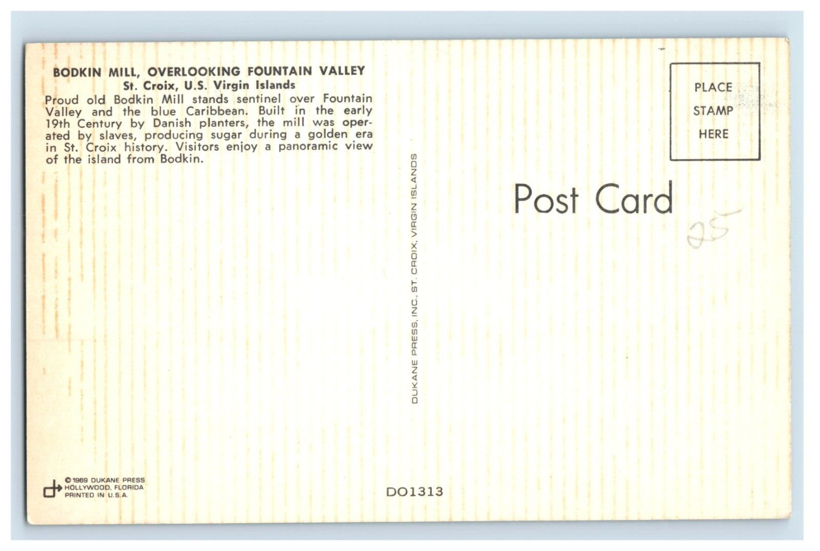 Vintage Bodkin Mill Overlooking Fountain Valley Canada Postcard P85E ...