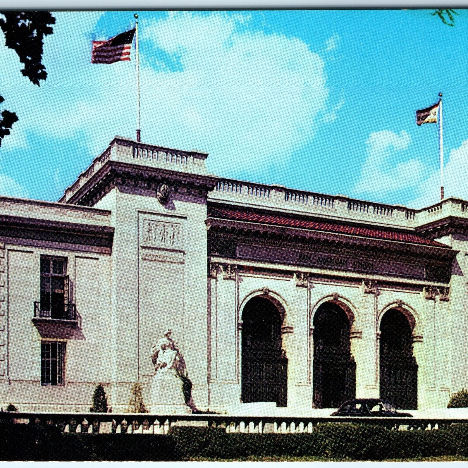 c1960s Washington DC Pan American Union Building Neoclassical Vtg ...