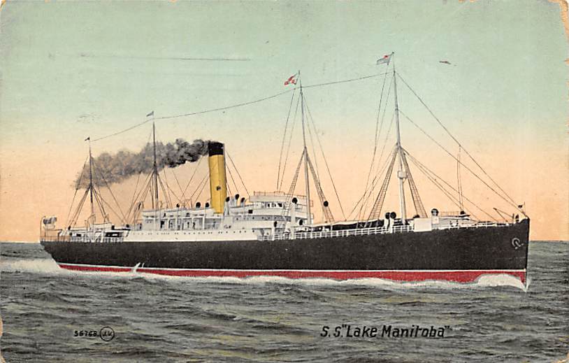 SS Lake Manitoba Canadian Pacific Ship 1913 | Topics - Nature ...