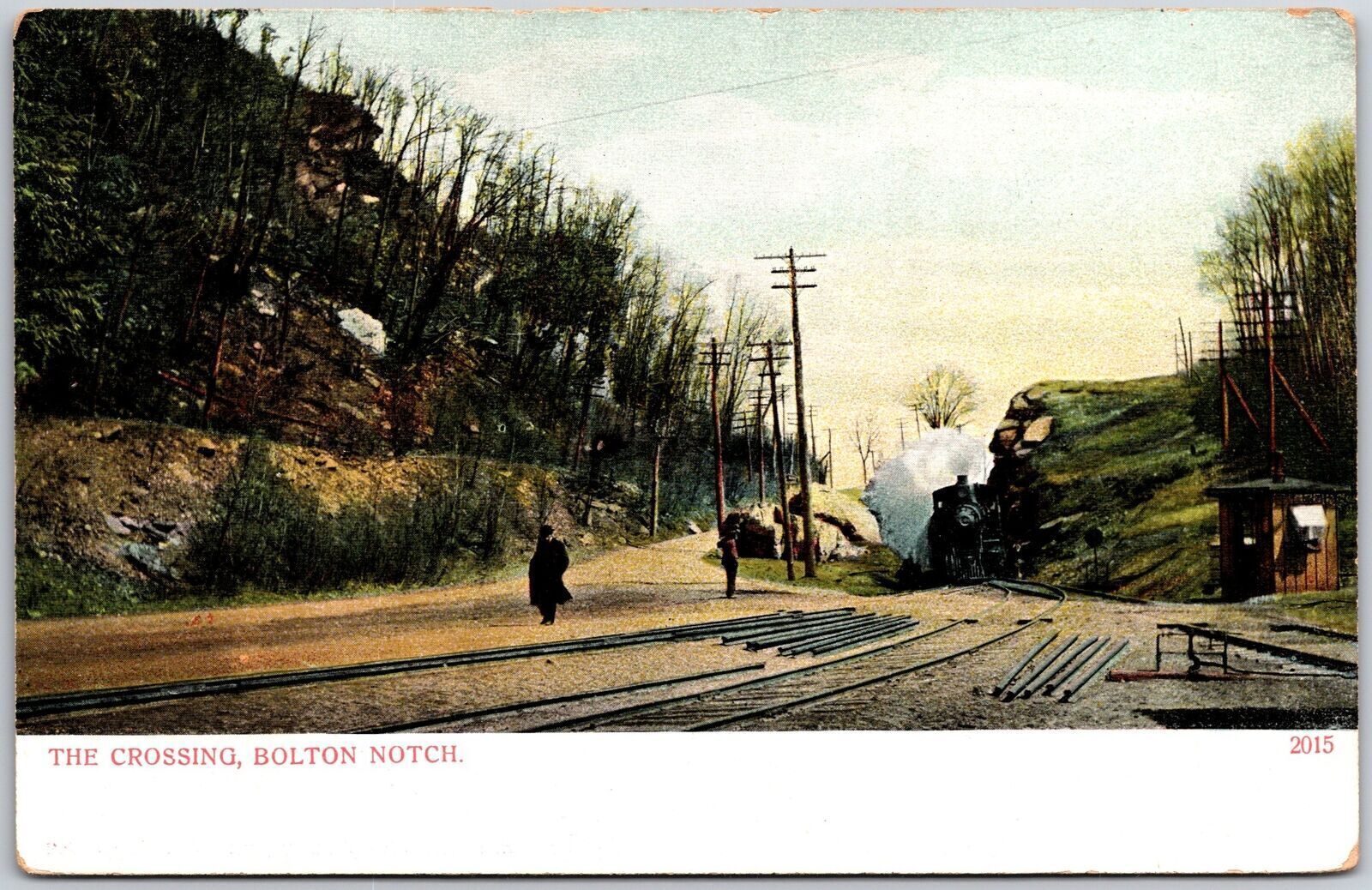 The Crossing Bolton Notch Connecticut Pathway through the Mountain ...