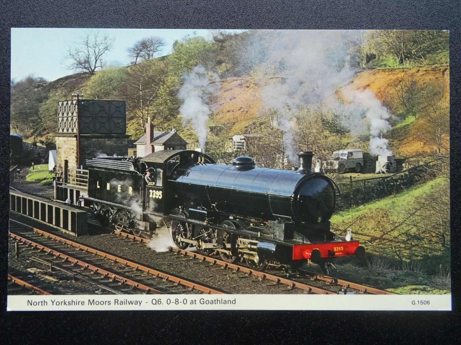 NYMR North Yorkshire Moors Railway LOCO LNER No.3395 - Old Postcard ...