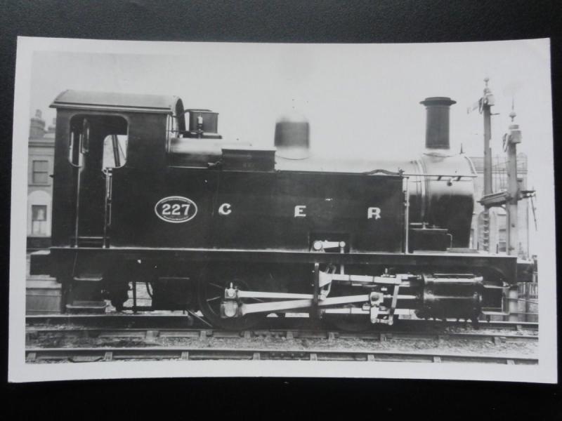 GER Steam Locomotive No.227 Great Eastern Railway RP Photocard 080525 ...