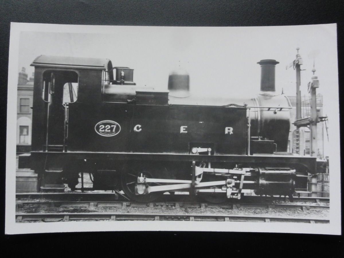 GER Steam Locomotive No.227 Great Eastern Railway RP Photocard 080525 ...