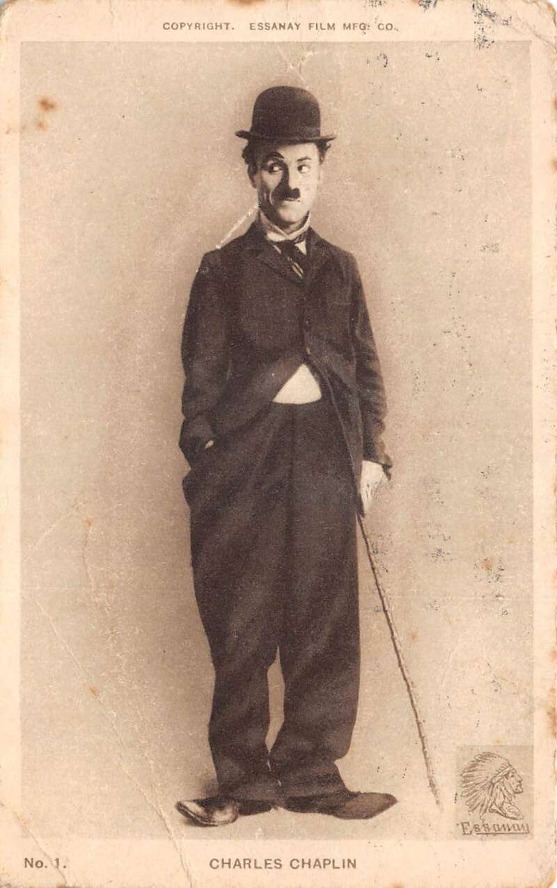 Charlie Chaplin Actor Essanay Film Vintage Postcard AA66465 | Other ...