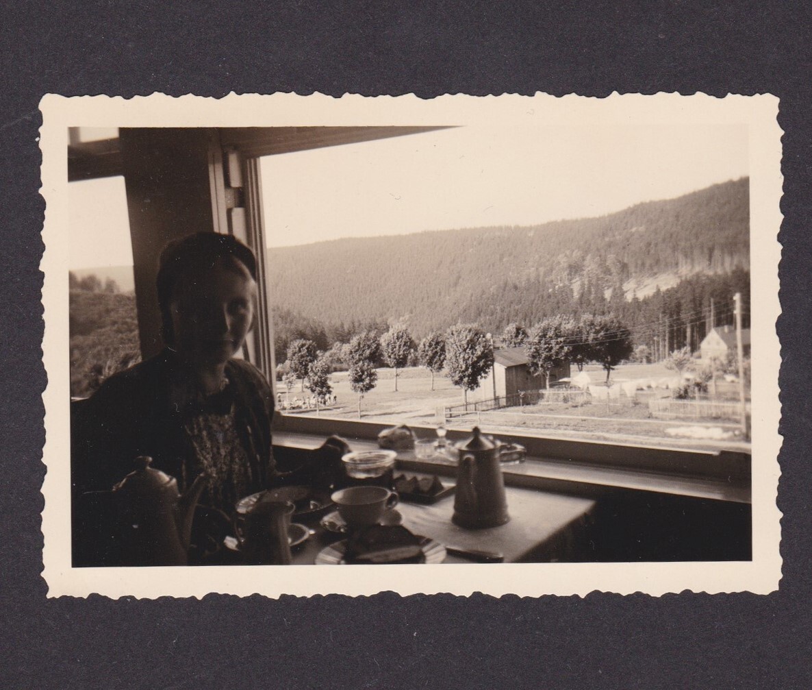 Original photo, WWII, Germany, Young woman in the train | Topics ...