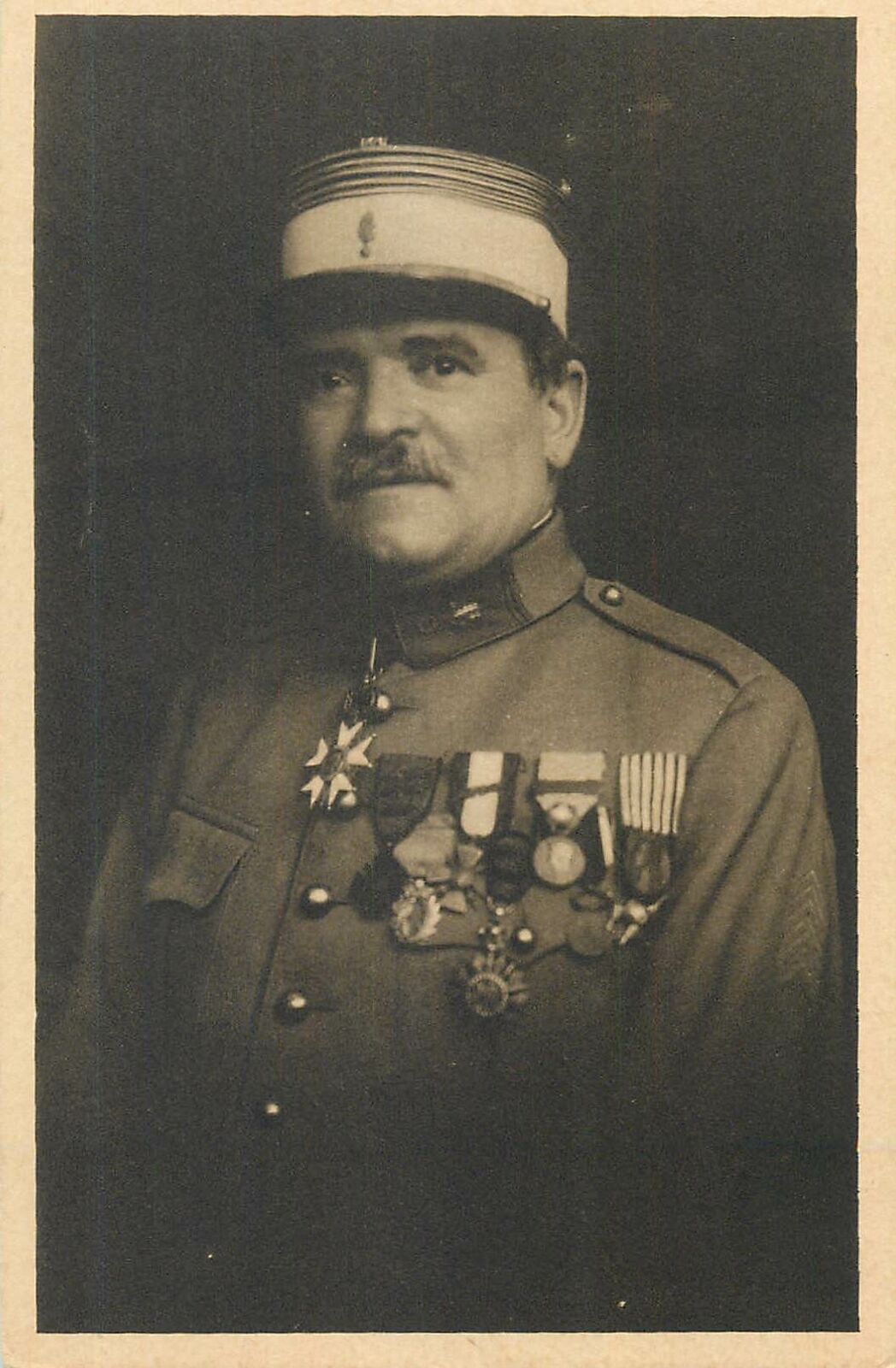 military Postcard Colonel Raynal commander of Fort de Vaux | Topics ...