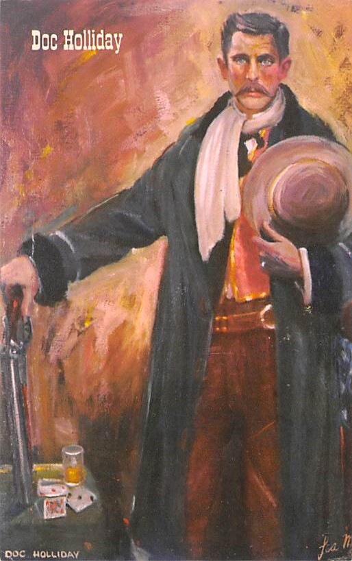 Doc Holliday Gunfighters Of The Old West View Images | Topics - Western ...