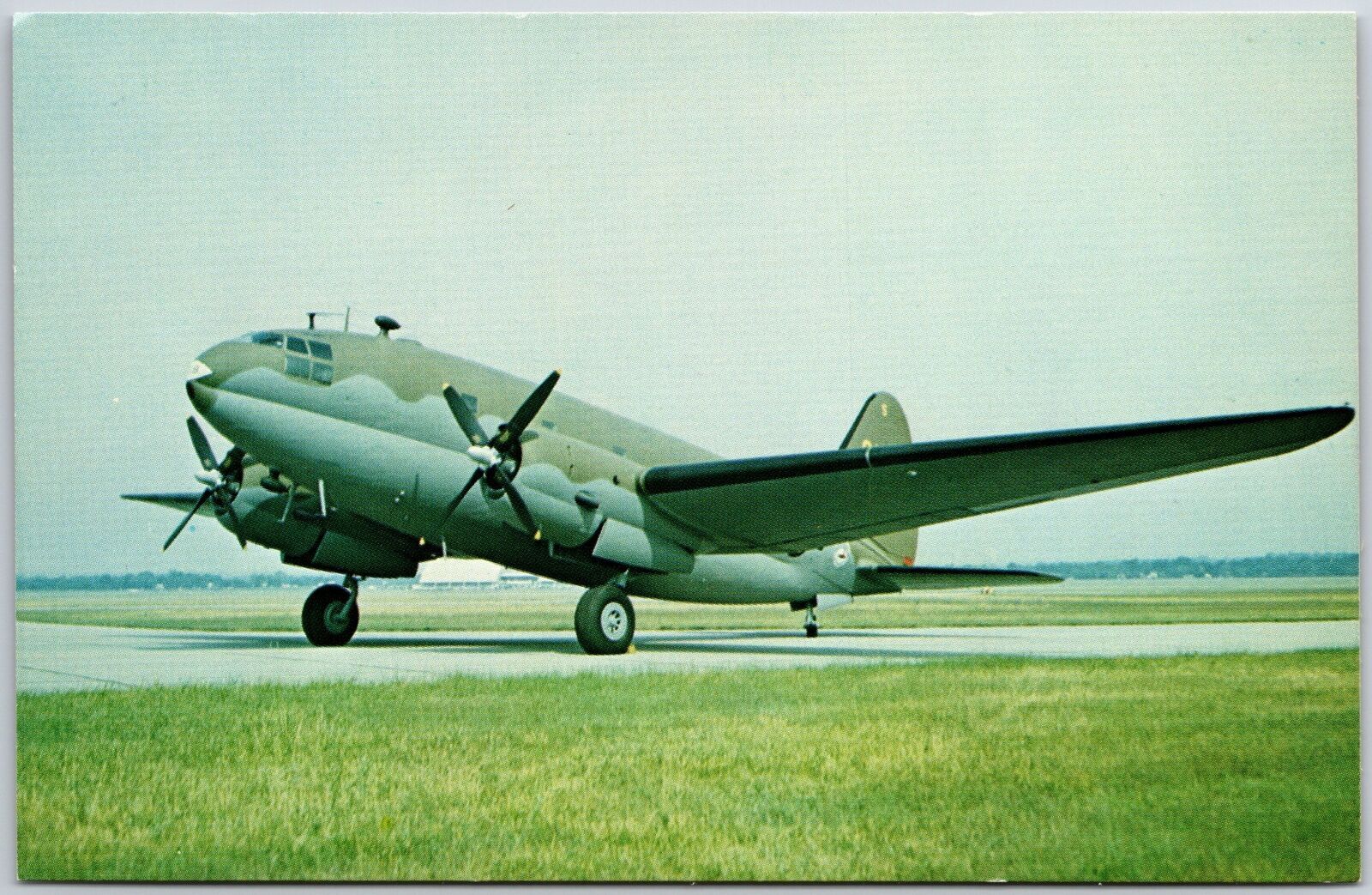 Airplane Curtiss C-46D "Commando" WWII War Material Transport Aircraft ...