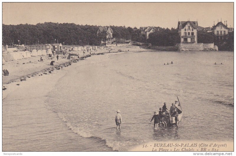 Saint-Palais-Sur-Mer [BUREAU-St-PALAIS] , France , 00-10s, La Plage ...