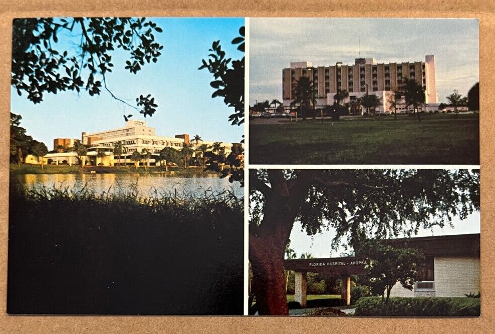 Vintage Unused Postcard - Florida Hospital, 601 East Rollins AVE ...