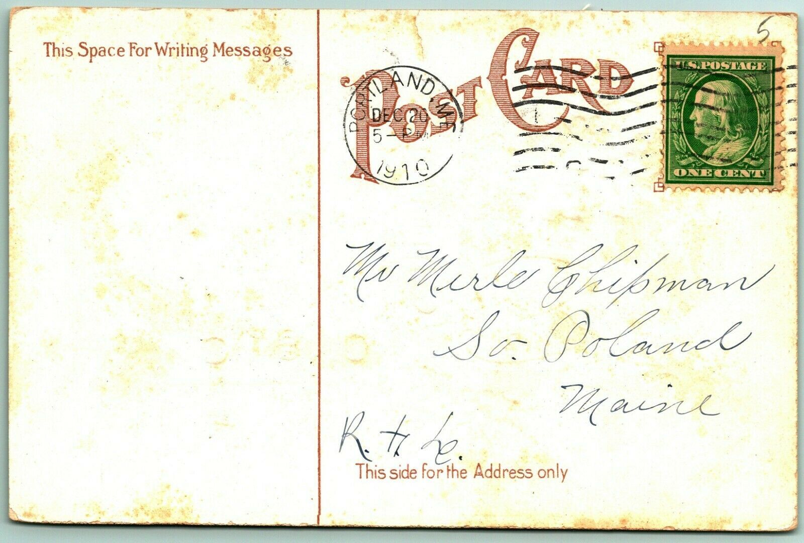 Christmas Greetings Poem Fancy Text Holly Embossed Gilt 1910 DB ...