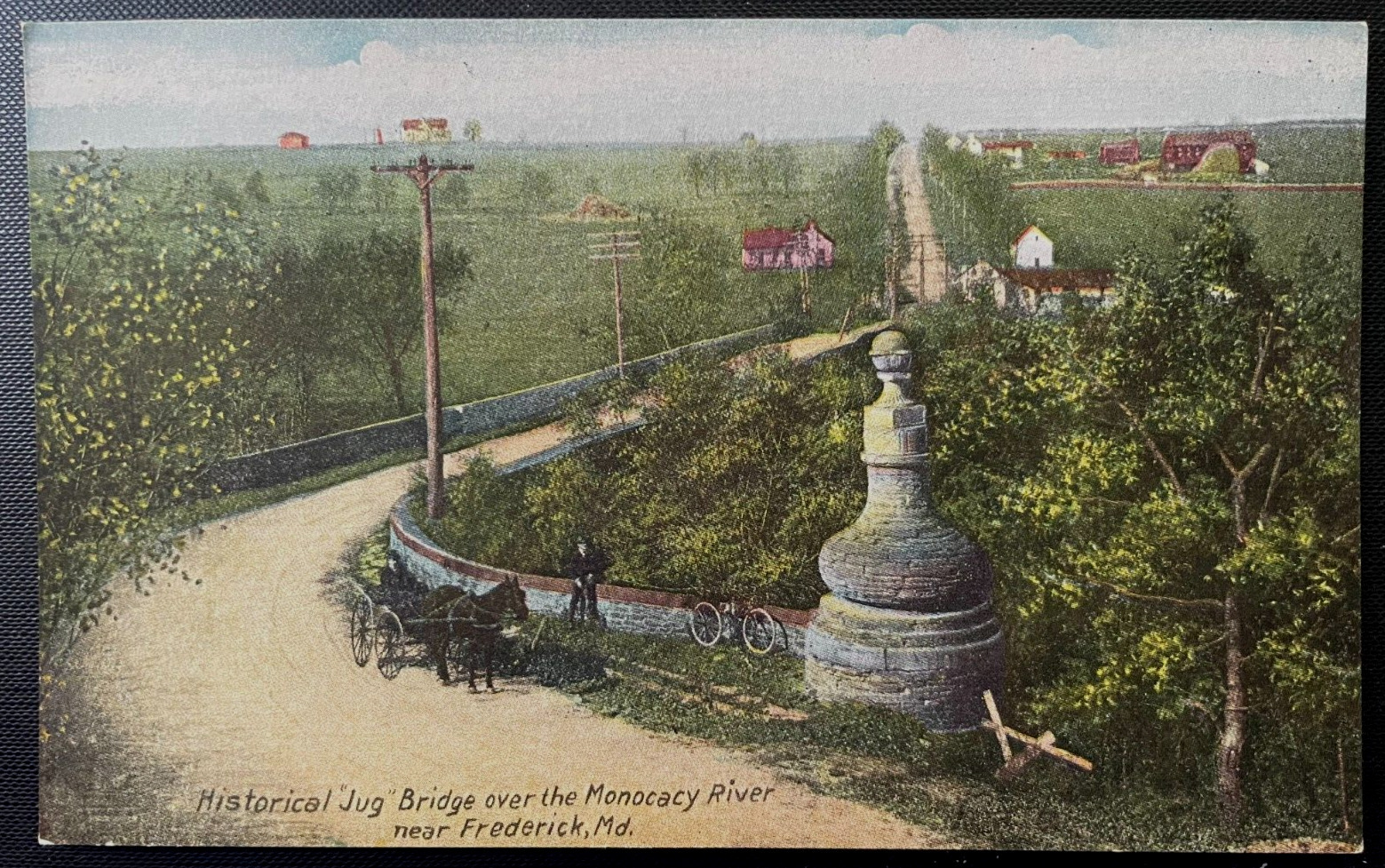 Vintage Postcard 1907-1915 Historic Jug Bridge (Civil War), Monocacy ...
