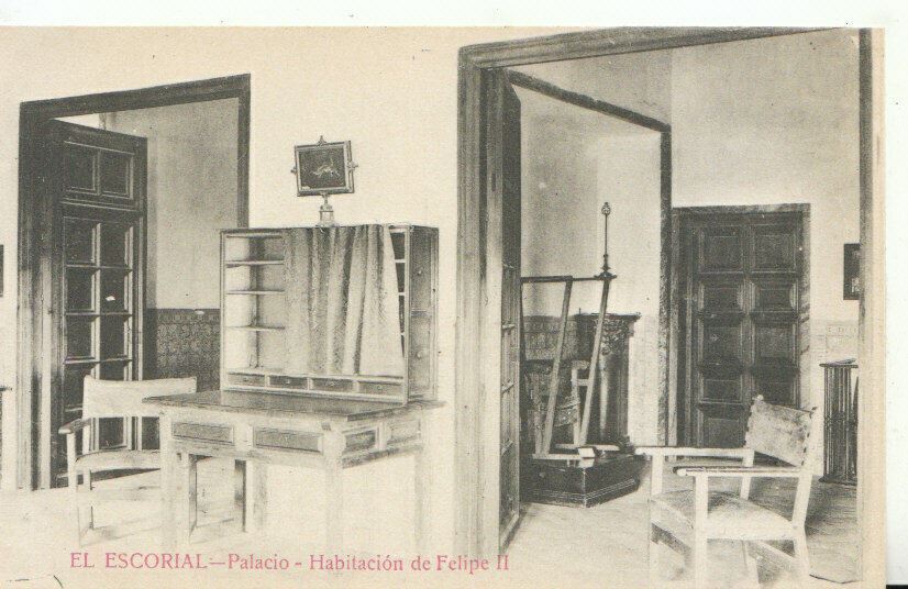 Spain Postcard - El Escorial - Palacio - Habitacion De Felipe II - Ref ...