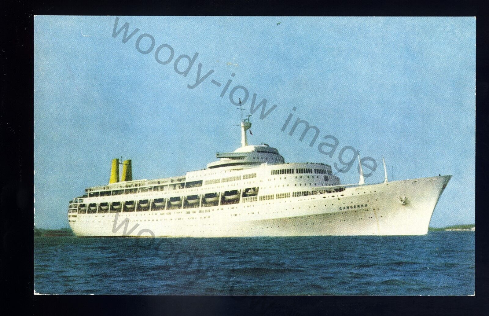 LS2960 - P&O Liner - Canberra - launched 1960 - postcard | Ephemera ...