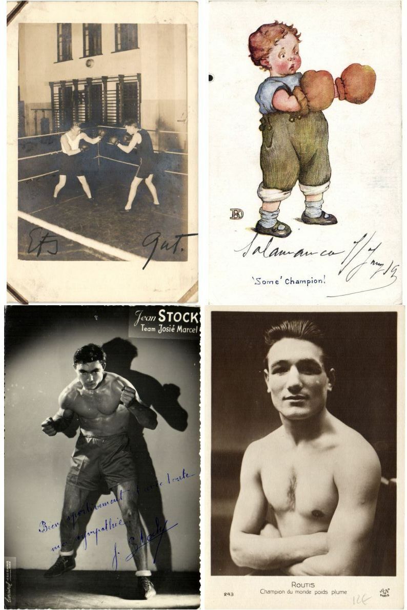 BOXING, BOX, SPORT, SPORTS 20 Vintage Postcards (L3510) | Europe ...