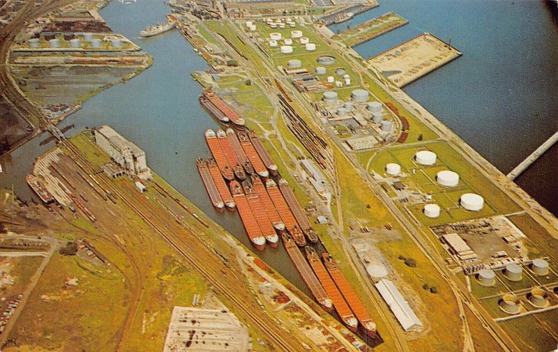 Port of Milwaukee Wi~Jones Island-Gateway to the World-+300%~1962 ...