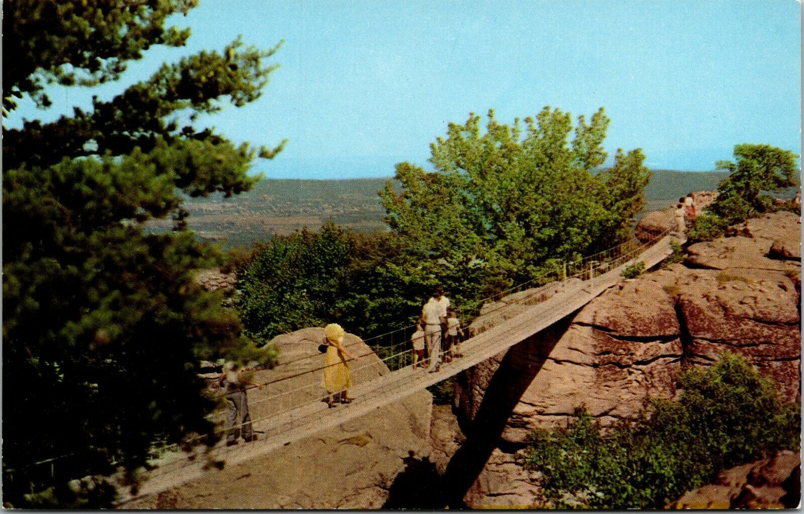 Swing Along Bridge Rock City Gardens Lookout Mountain Chattanooga GA ...