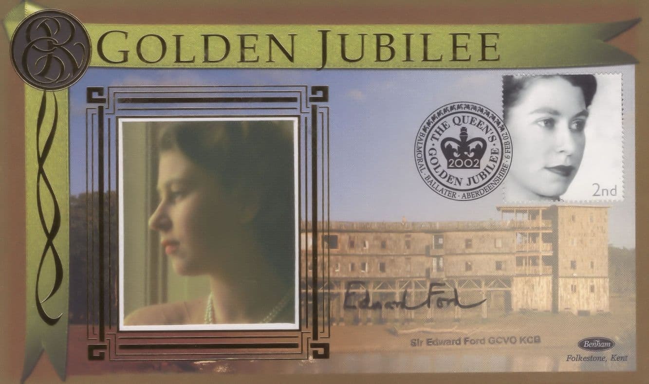 Sir Edward Ford Secretary To King George VI Hand Signed FDC | Topics ...