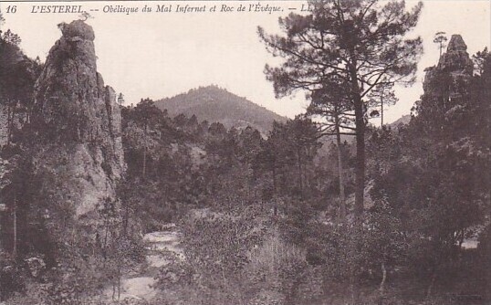 France Agay L'Esterel Obelisque du Mal Infernet et Roc de l'Eveque ...