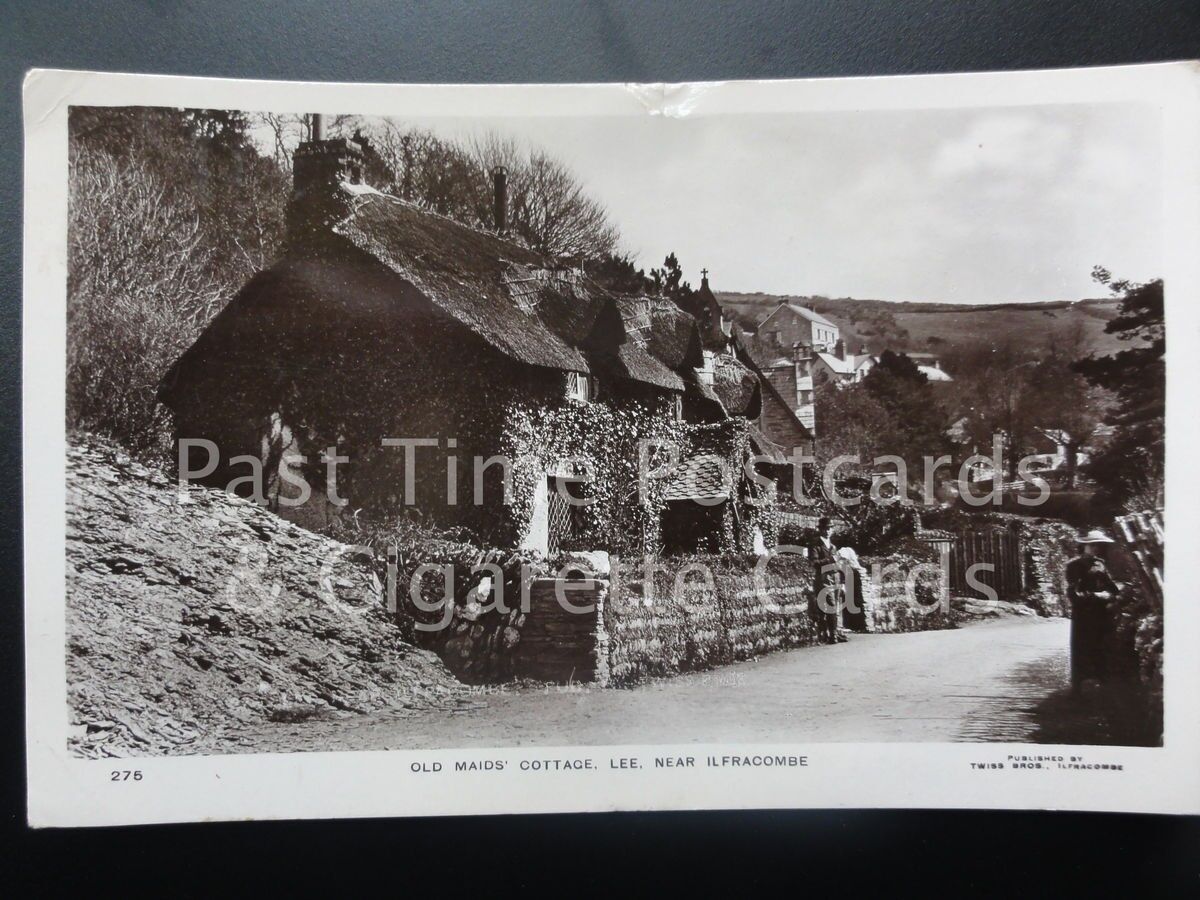 Devon: Old Maids Cottage, Lee near Ilfracombe c1935 RP | Europe ...