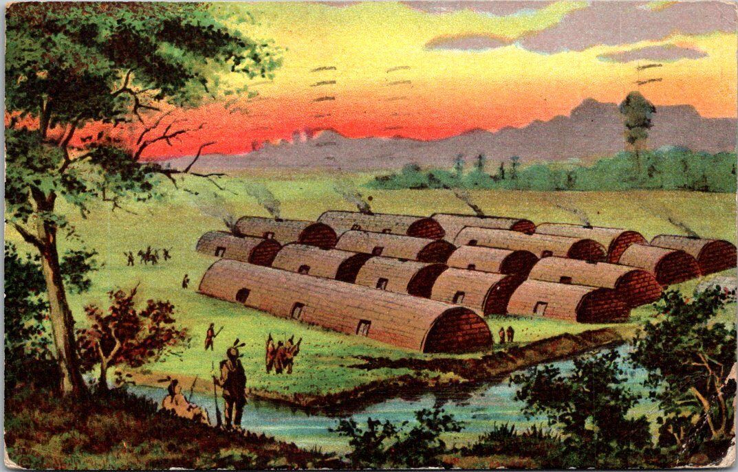 New York City Manhattan Before The Dutch Late 16th Century 1909 ...