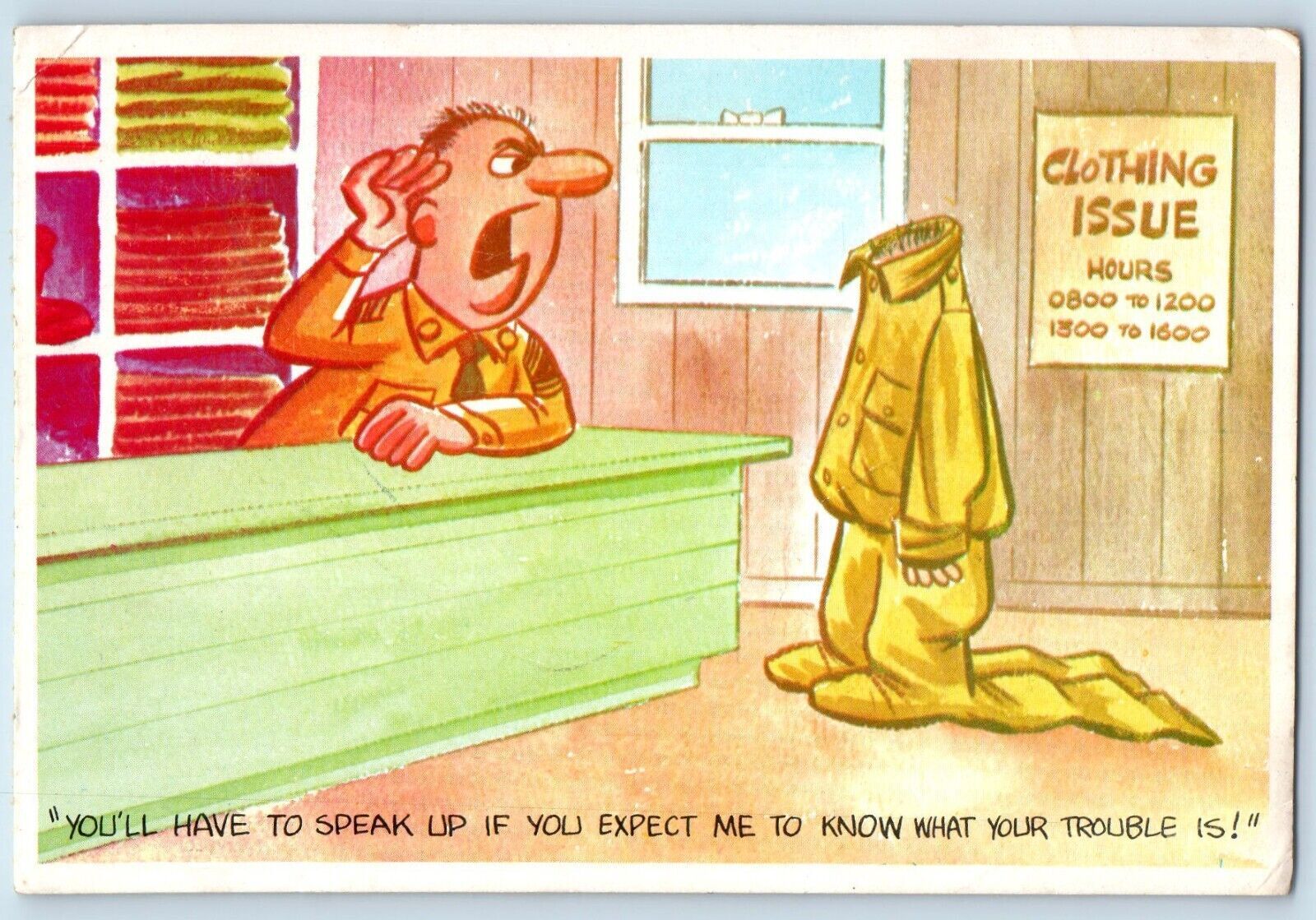 Humor Soldier Something Tells Me This Is Going Rough Inspection WWII ...