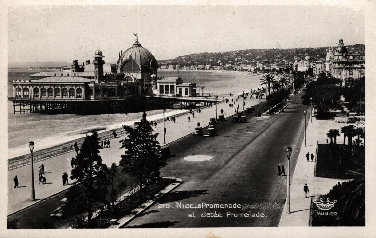 Nice La Promenade et Jetee Promenade France Postcard | Europe - France ...