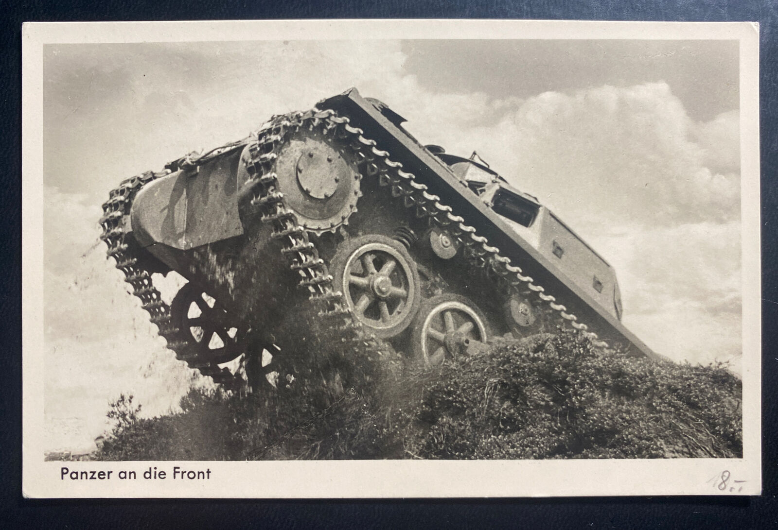 Mint Real Picture Postcard Germany WW2 Wehrmacht Serie Panzer On The ...
