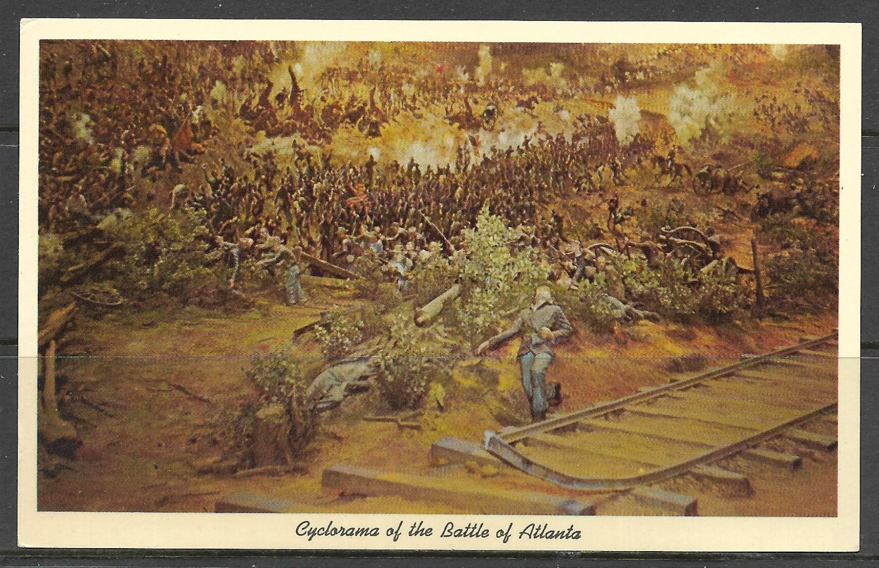 Georgia, Atlanta - Cyclorama Of The Battle Of Atlanta - [GA-086 ...
