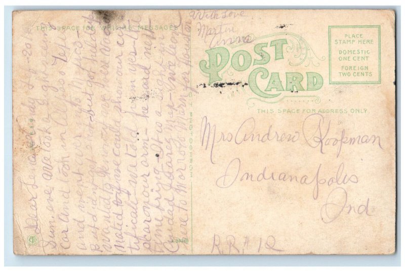 c1910 Mexican "Arado" The Primitive Method Cultivating Soil Mexico ...