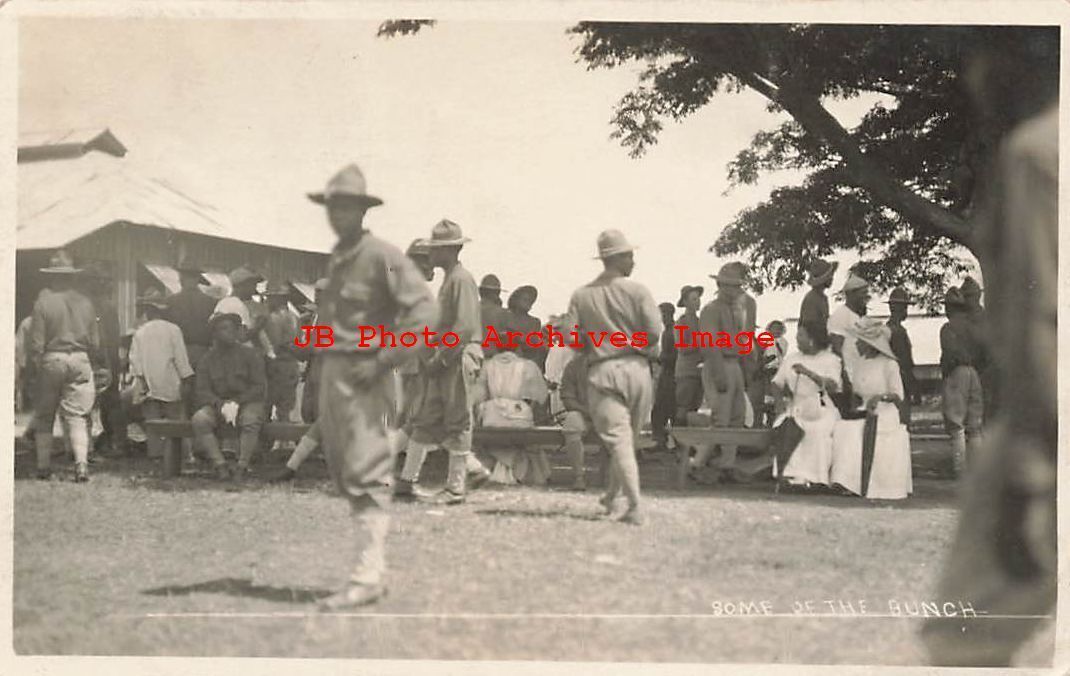 Black Americana, RPPC, Integrated, Camp McGath, Batangas Philippines ...