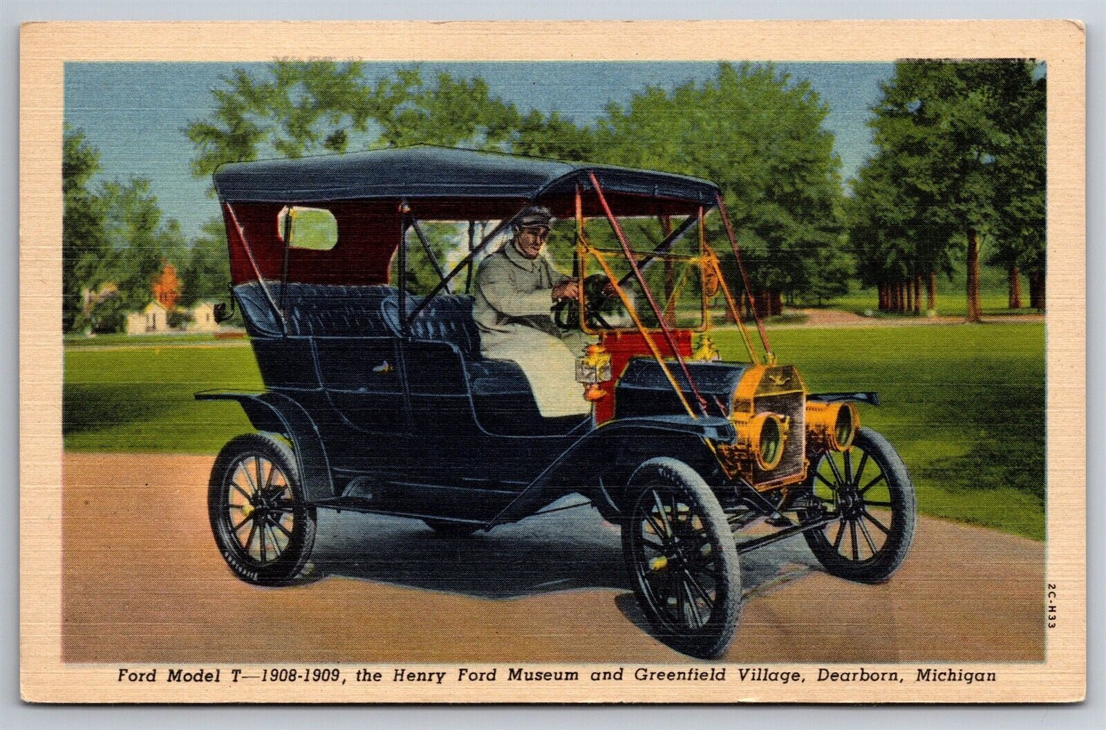Ford Model T Henry Ford Museum Greenfield Village Dearborn MI C1940 ...