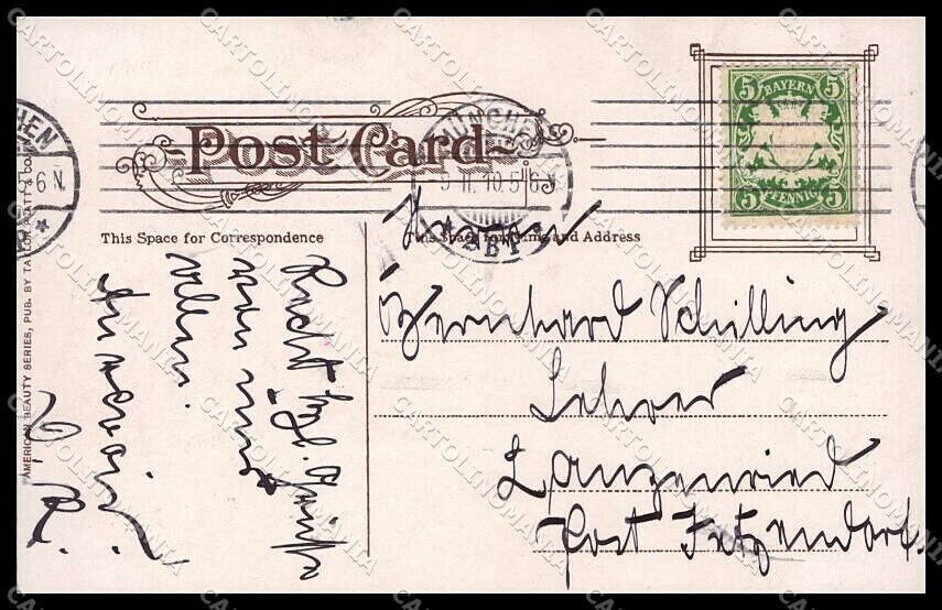 Illustratori Artist Signed Archie Gunn Fashion Lady cartolina ZG7734 ...