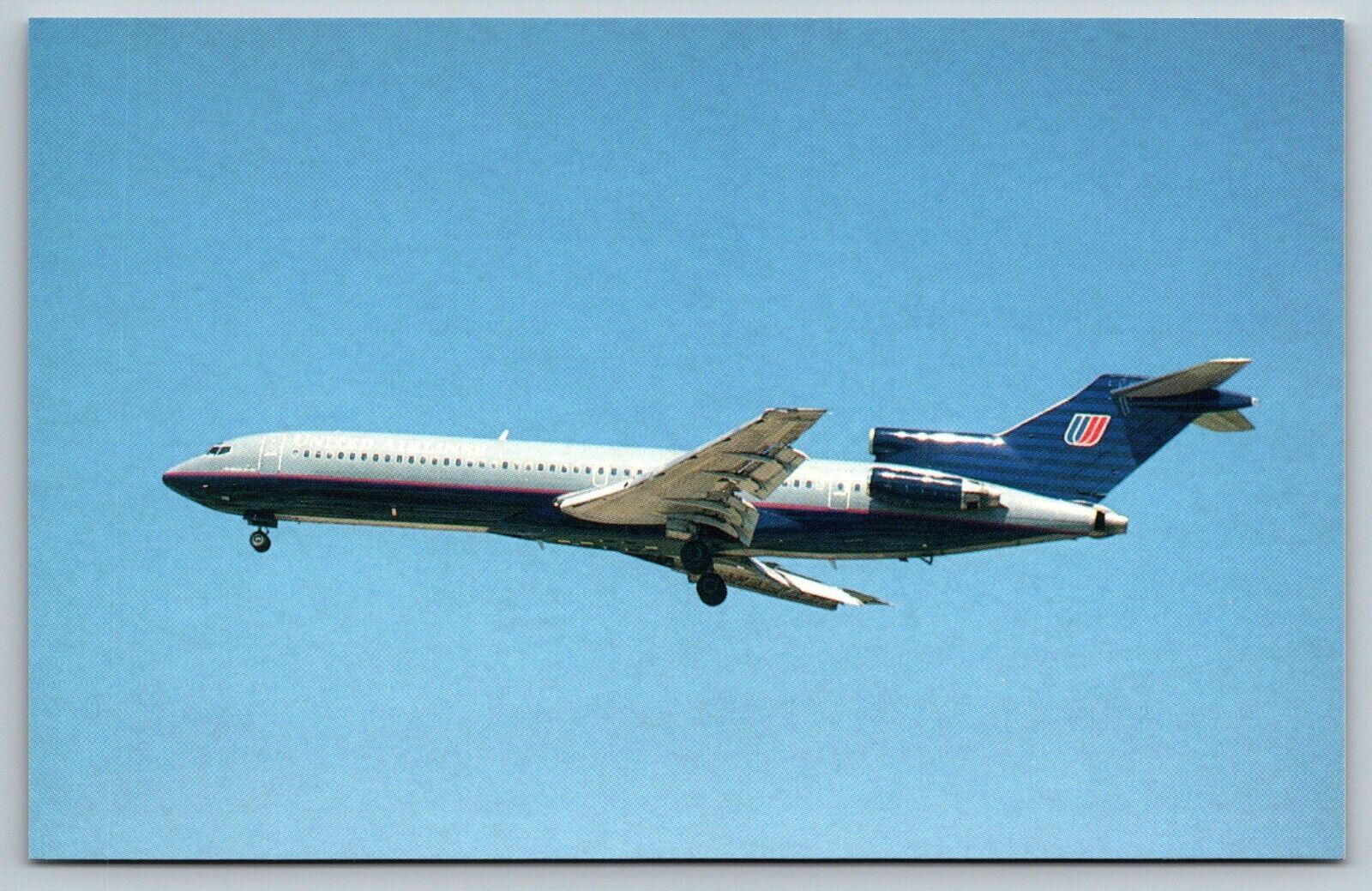 VIntage Airline Airplane Postcard - United Airlines - Boeing B 727-222 ...