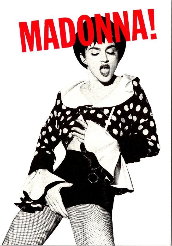 Singer~Actress~Entertainer MADONNA "Handy" 4X6 Vintage Risque Postcard ...