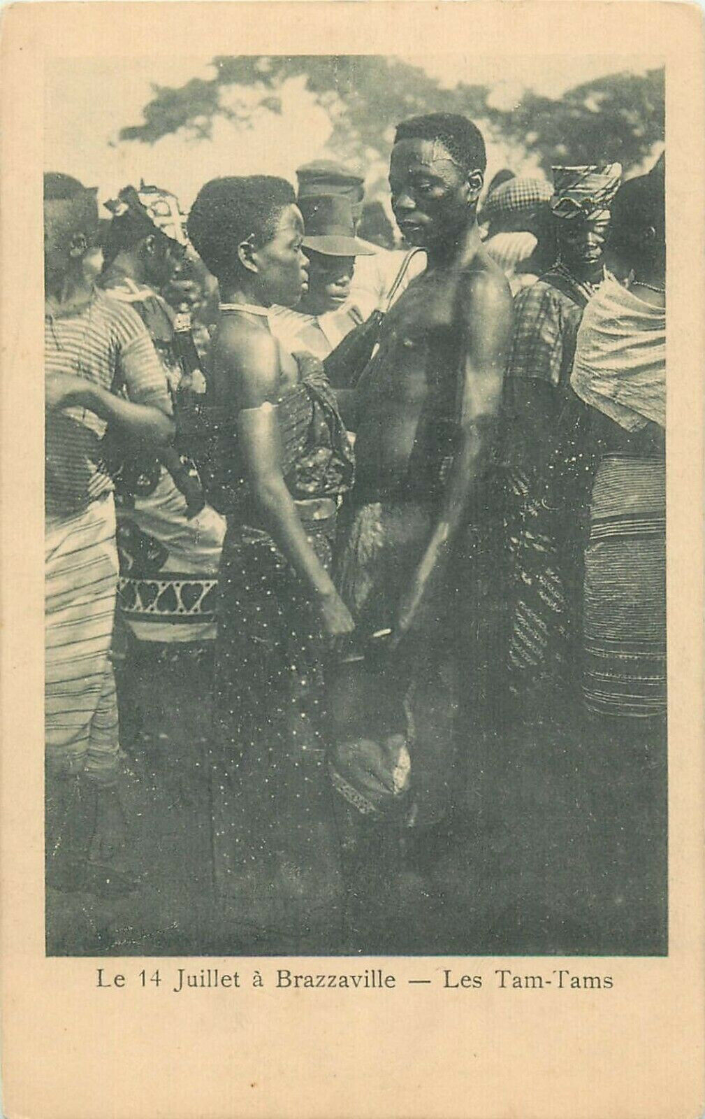 French Congo cultures & ethnicities native types the Tam-Tams fest ...