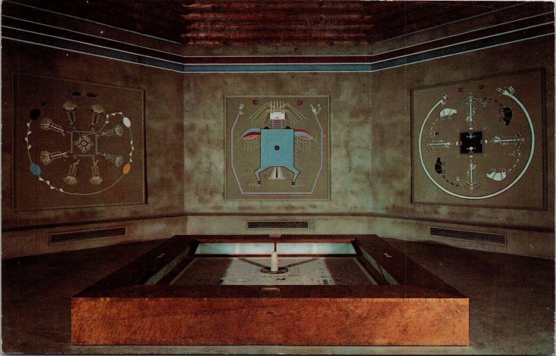 Vtg Santa Fe New Mexico Sand Paintings Museum of Navajo Ceremonial Art ...