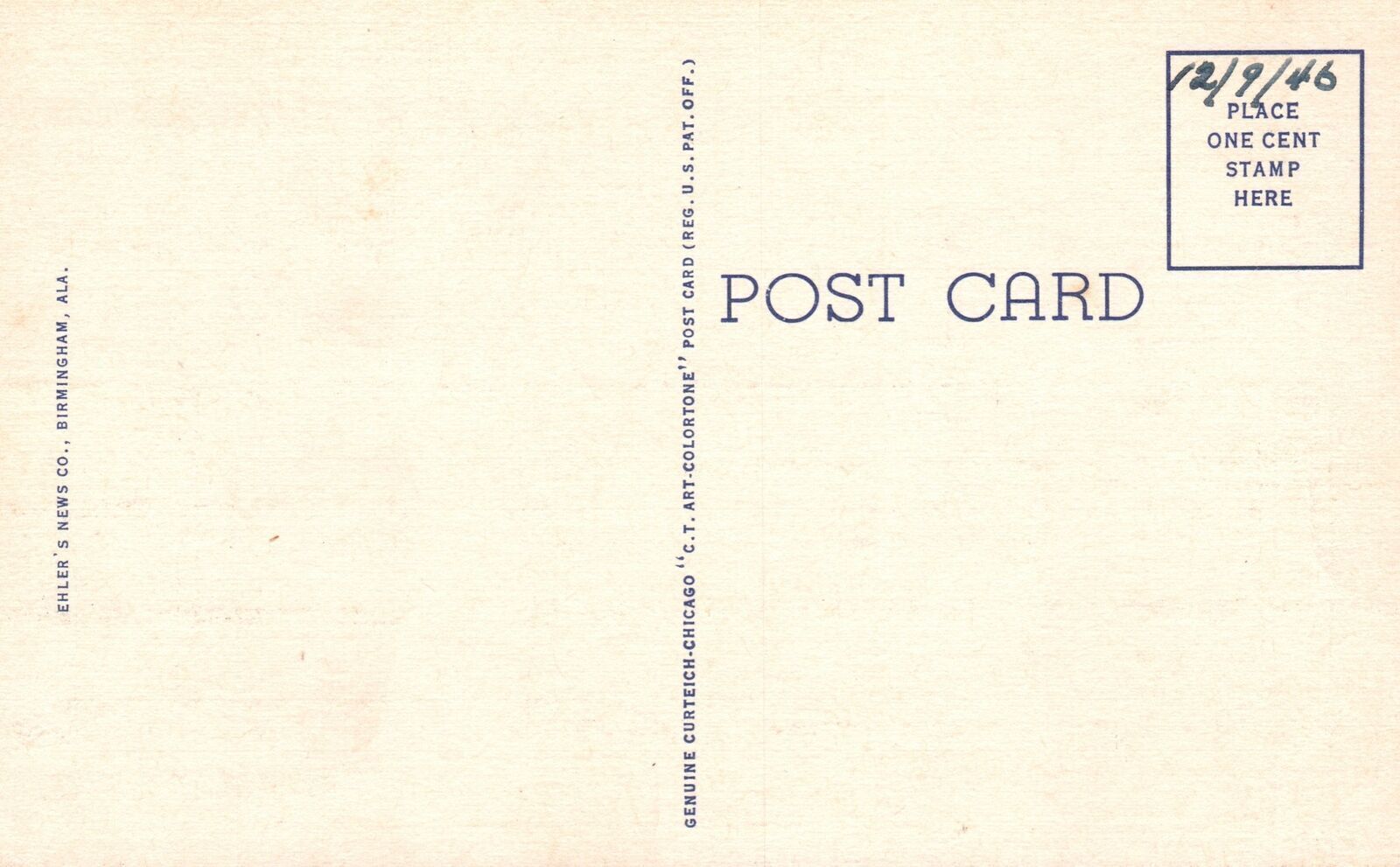 Vintage Postcard 1930's US Post Office & Federal Building Birmingham ...