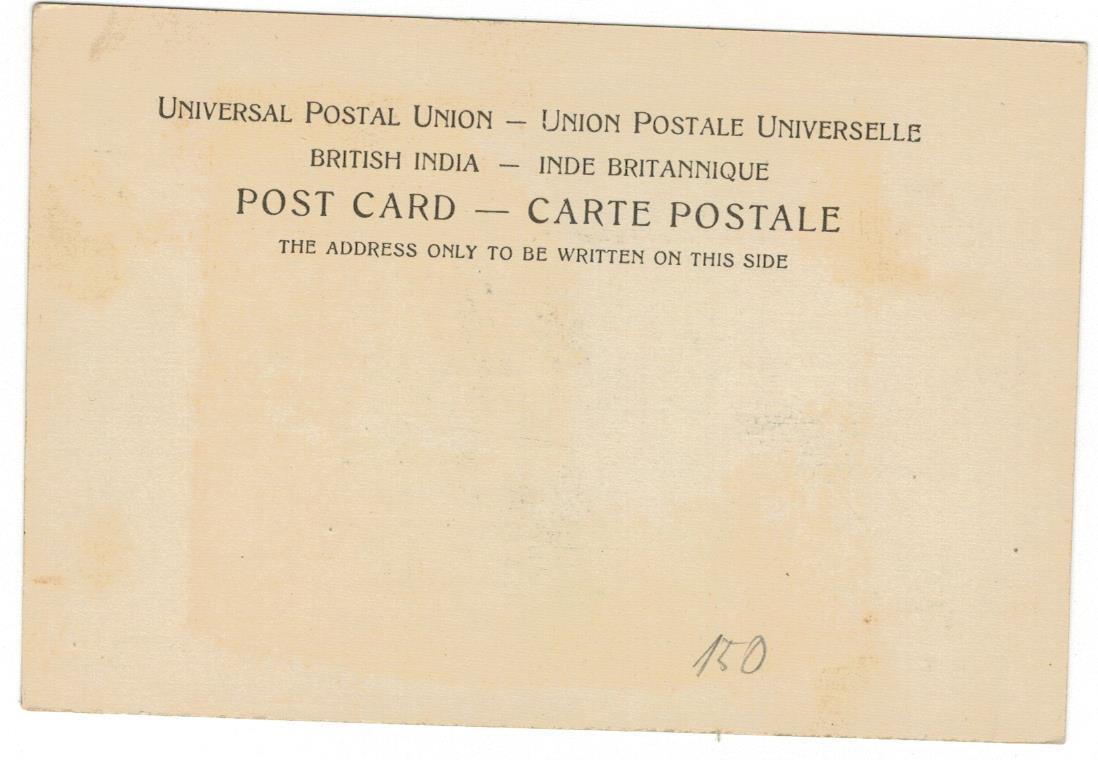 India 1900 Unused Postcard Calcutta General Post Office Architecture ...