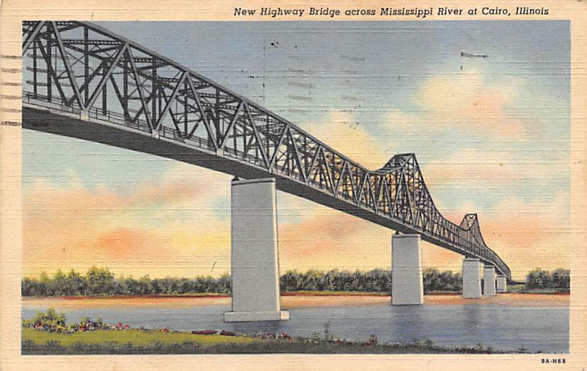 New Highway Bridge Across Mississippi River At Cairo IL | United States ...