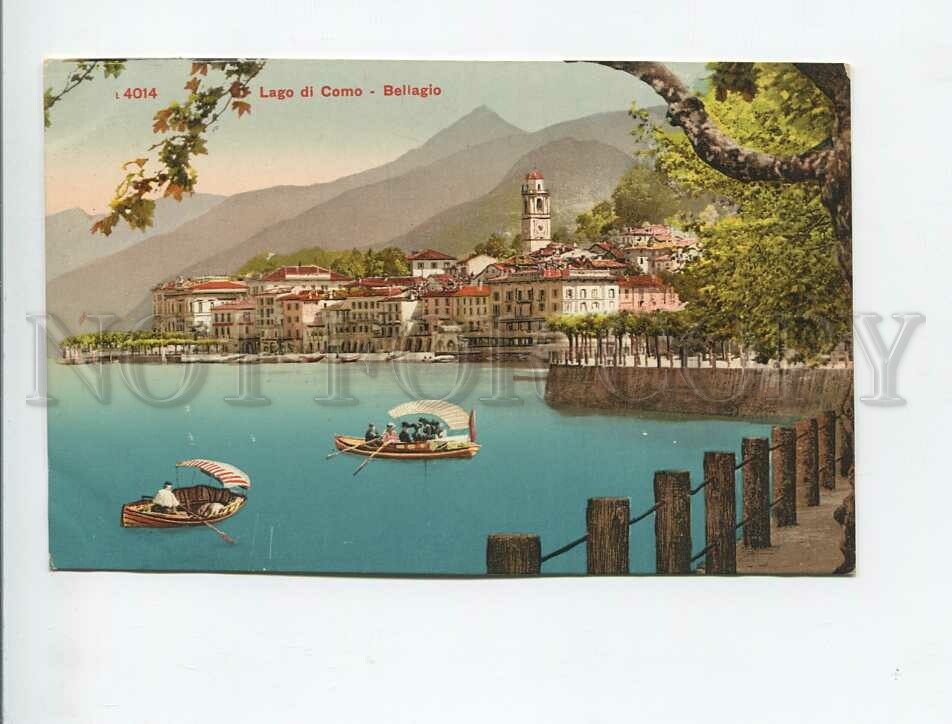 3172477 ITALY Lago di Como Bellagio Vintage postcard | Europe - Italy ...