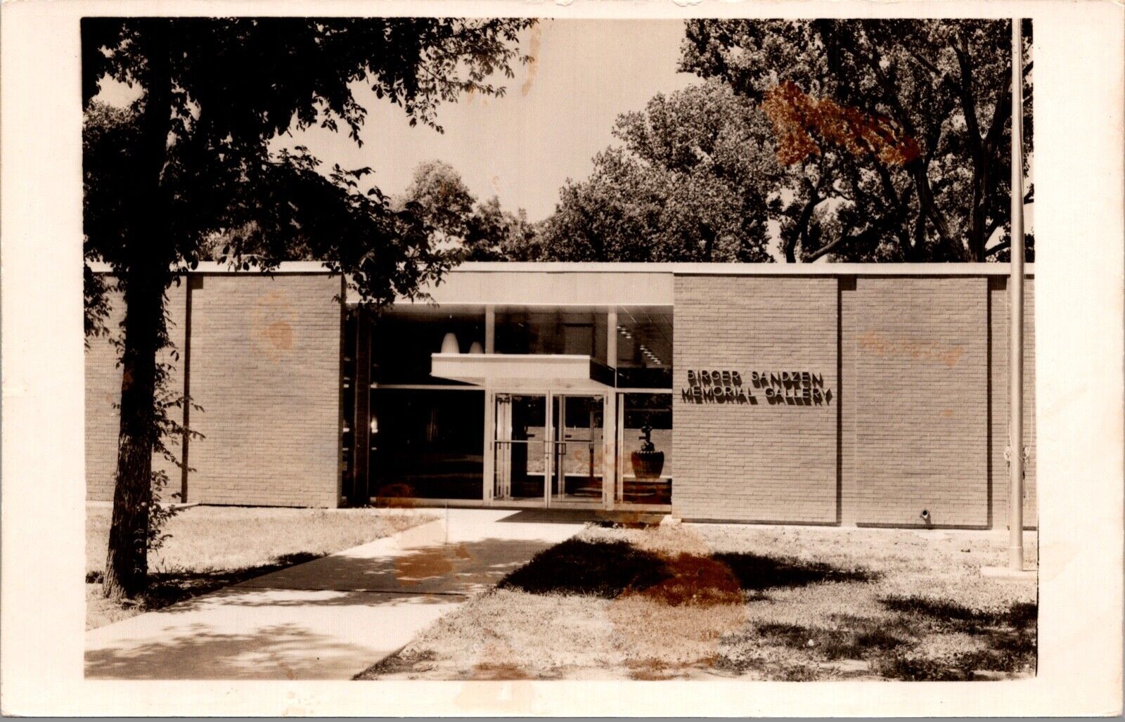 RP Postcard Birger Sandzen Memorial Gallery Bethany College Lindsborg ...